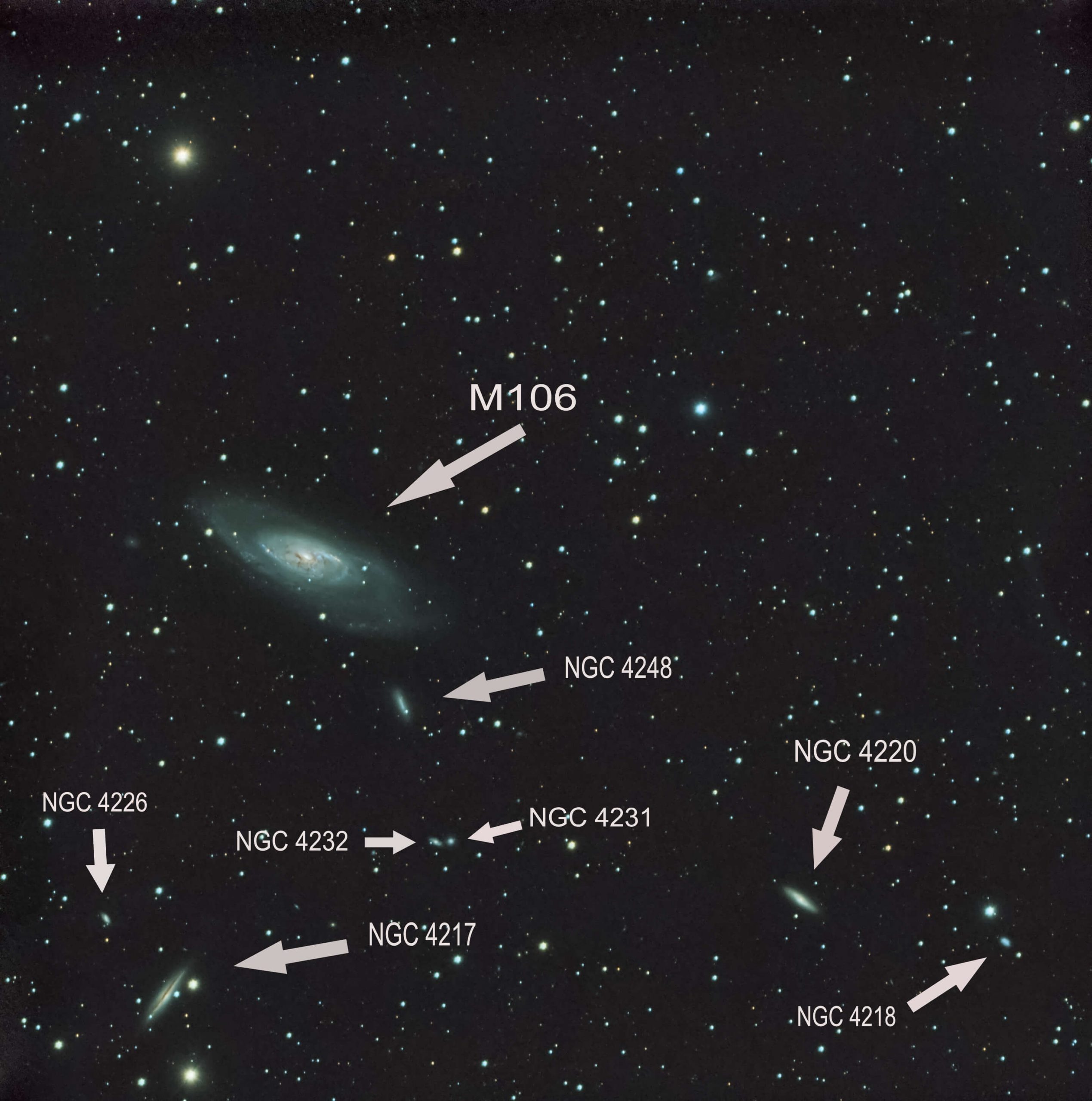 M106 Galaxy | Photography | Beatrice Heinze